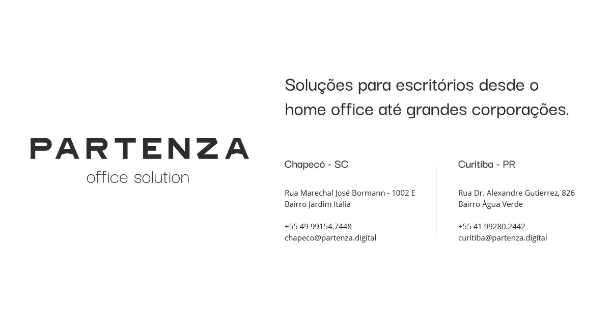 Partenza - Autorizado MillerKnoll e Hermann Miller